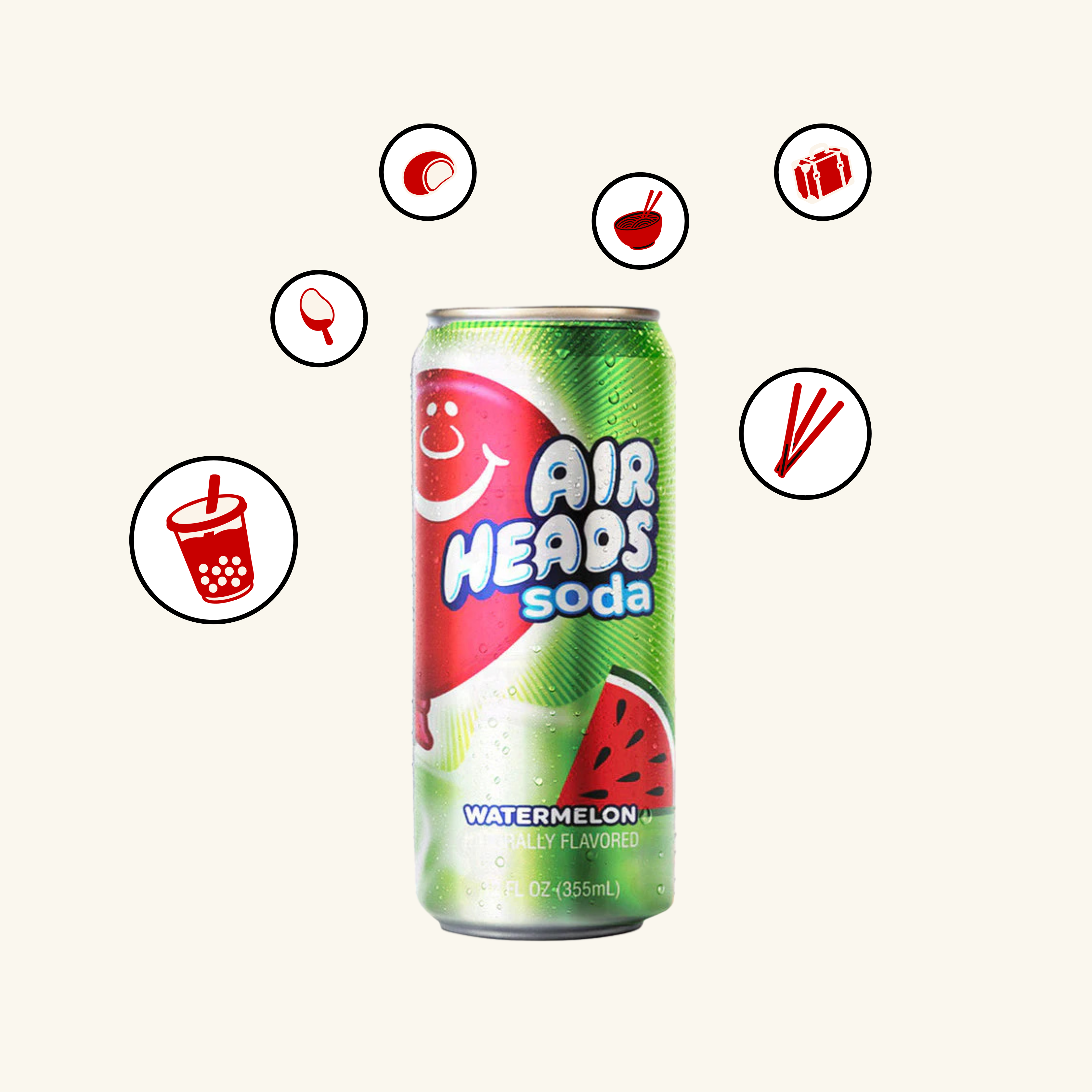 Air Heads Soda Watermelon – Monaco Market